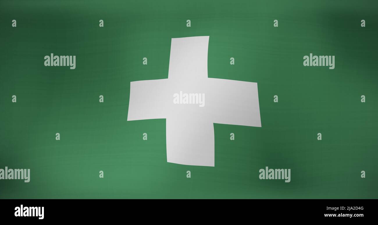 First aid flag hi-res stock photography and images - Alamy