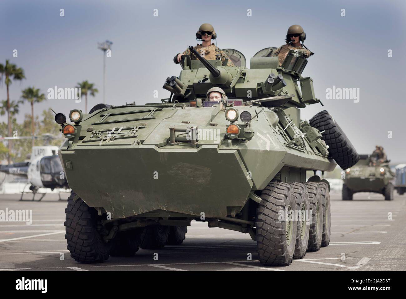U.S. Marines assigned to 1st Light Armored Reconnaisance Battalion ...