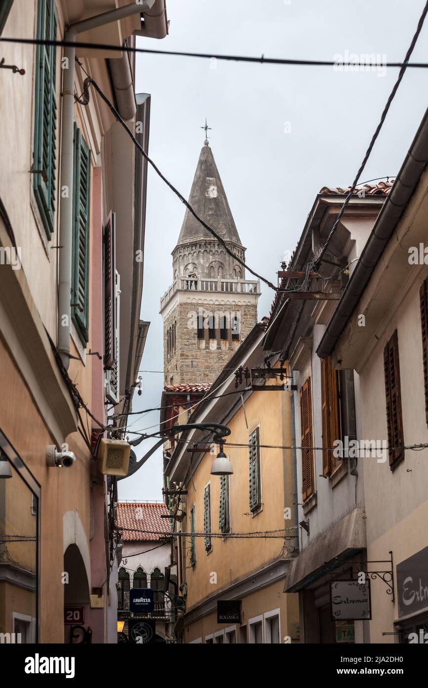 Picture of the cathedral of the assumption and the praetorian palace ...