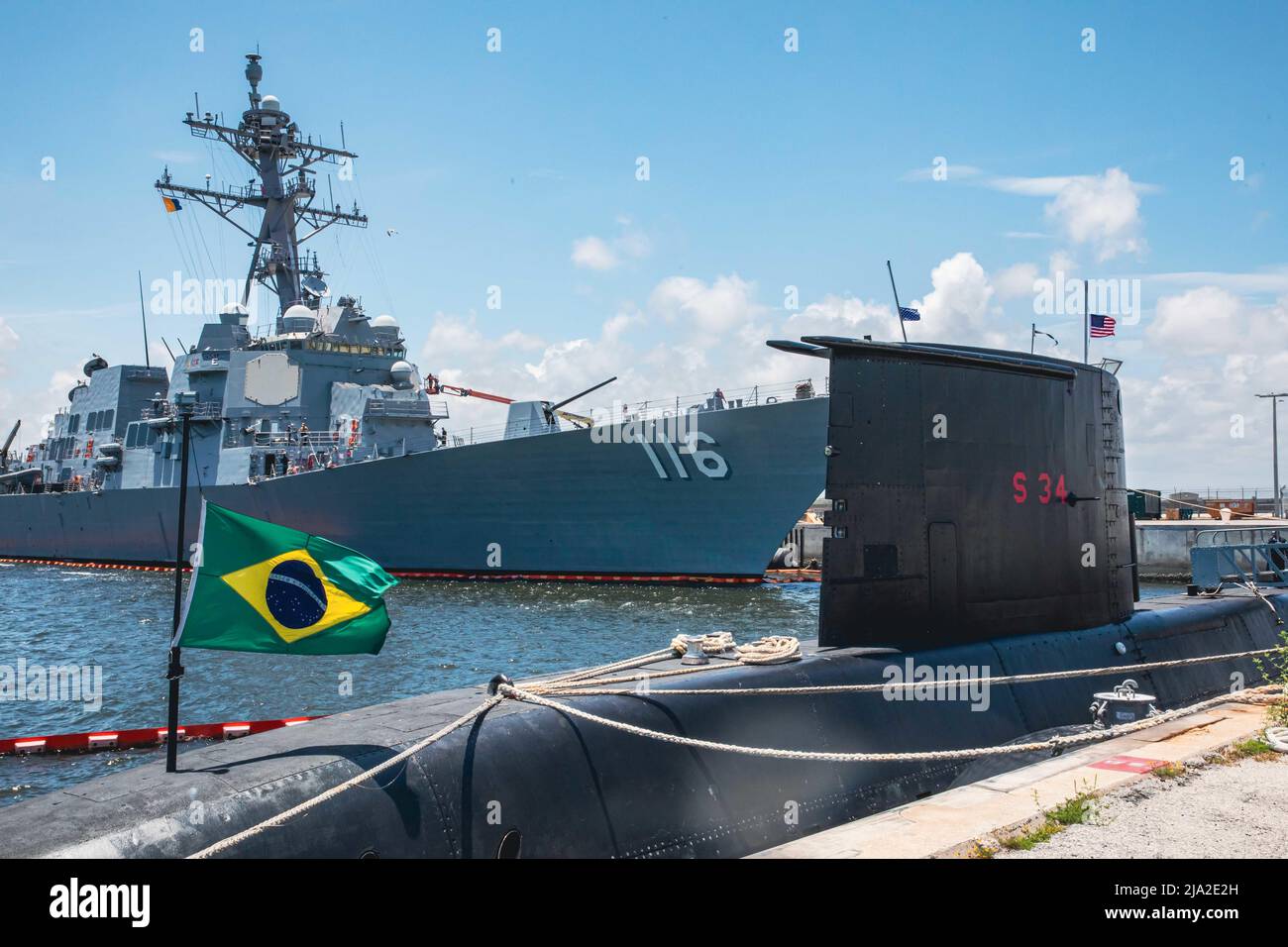 Brazilian navy submarine hi-res stock photography and images - Alamy