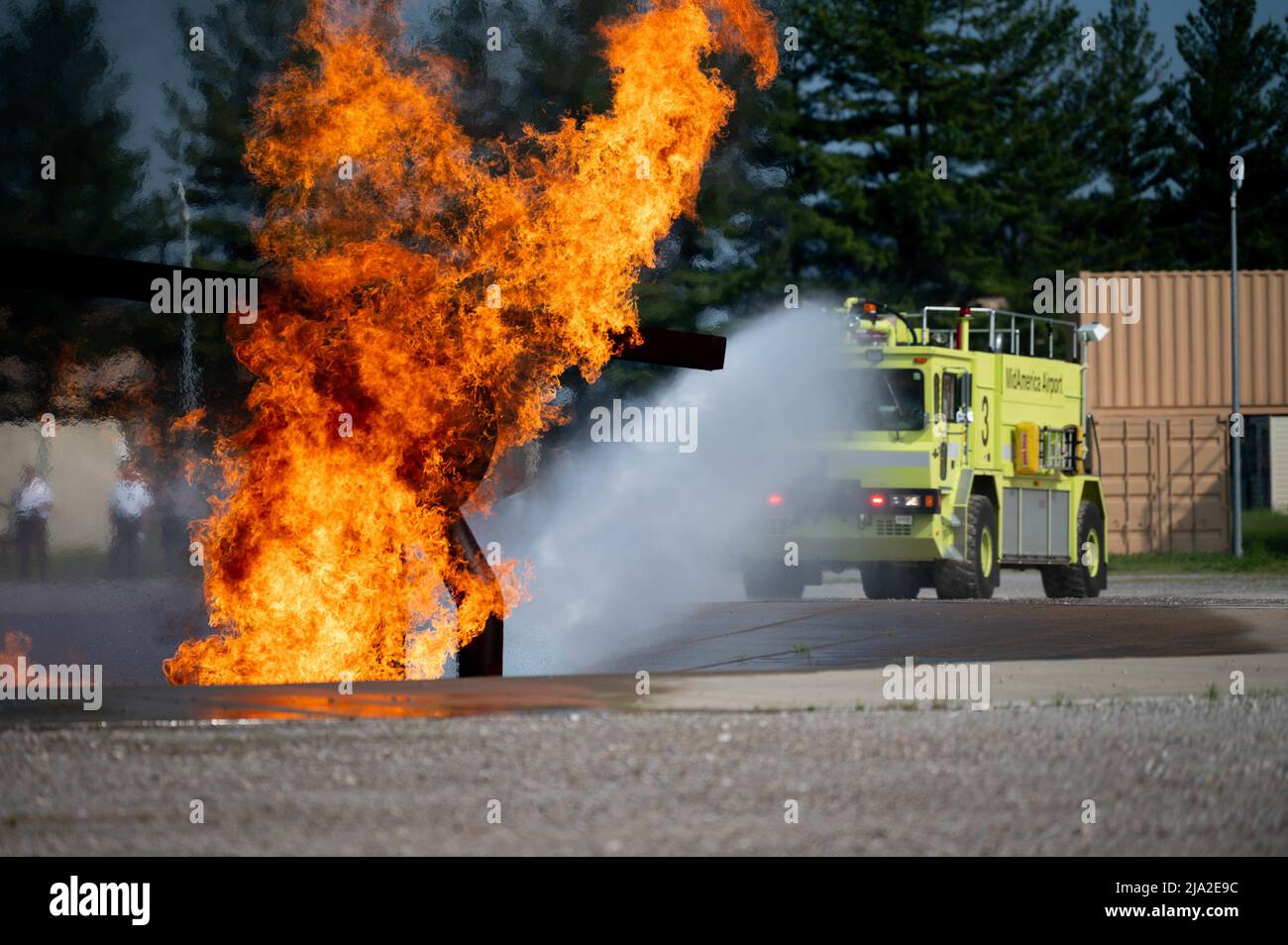 Members from the 375th Civil Engineer Squadron fire department and ...
