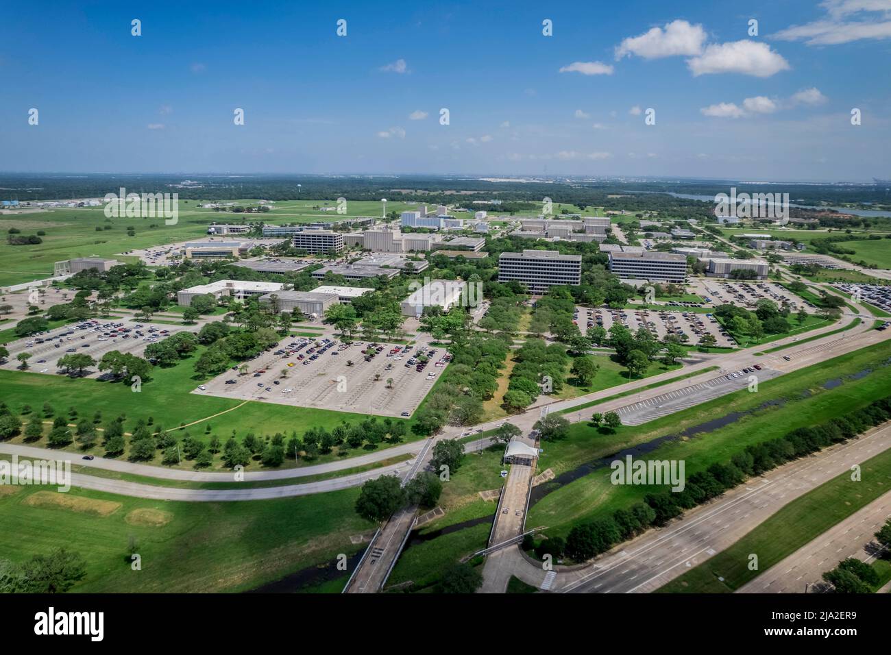 Houston, Texas, USA. 14th Sep, 2017. The Lyndon B. Johnson Space Center ...