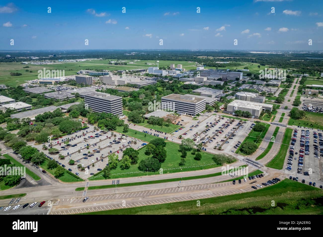 Houston, Texas, USA. 14th Sep, 2017. The Lyndon B. Johnson Space Center ...