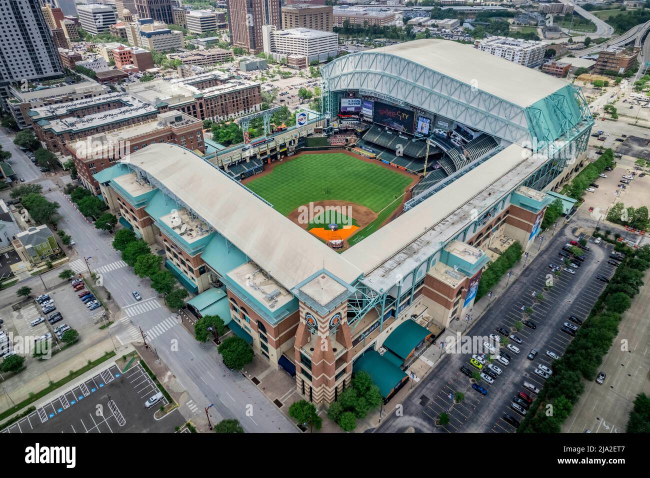 Enron field ballpark at union station hi-res stock photography and ...