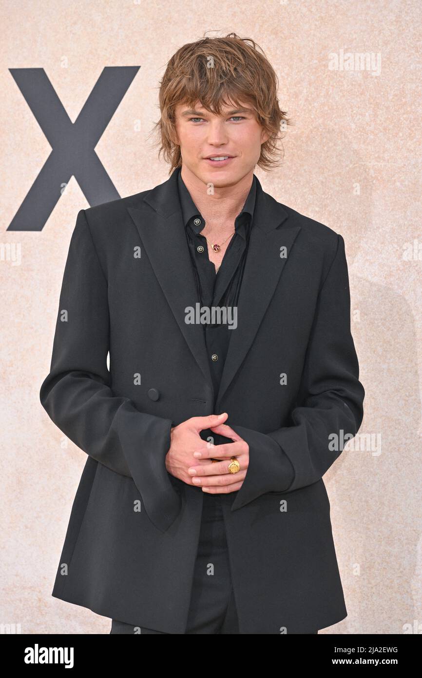 Cannes, France, May 26, 2022. Jordan Barrett attending the amfAR Gala ...