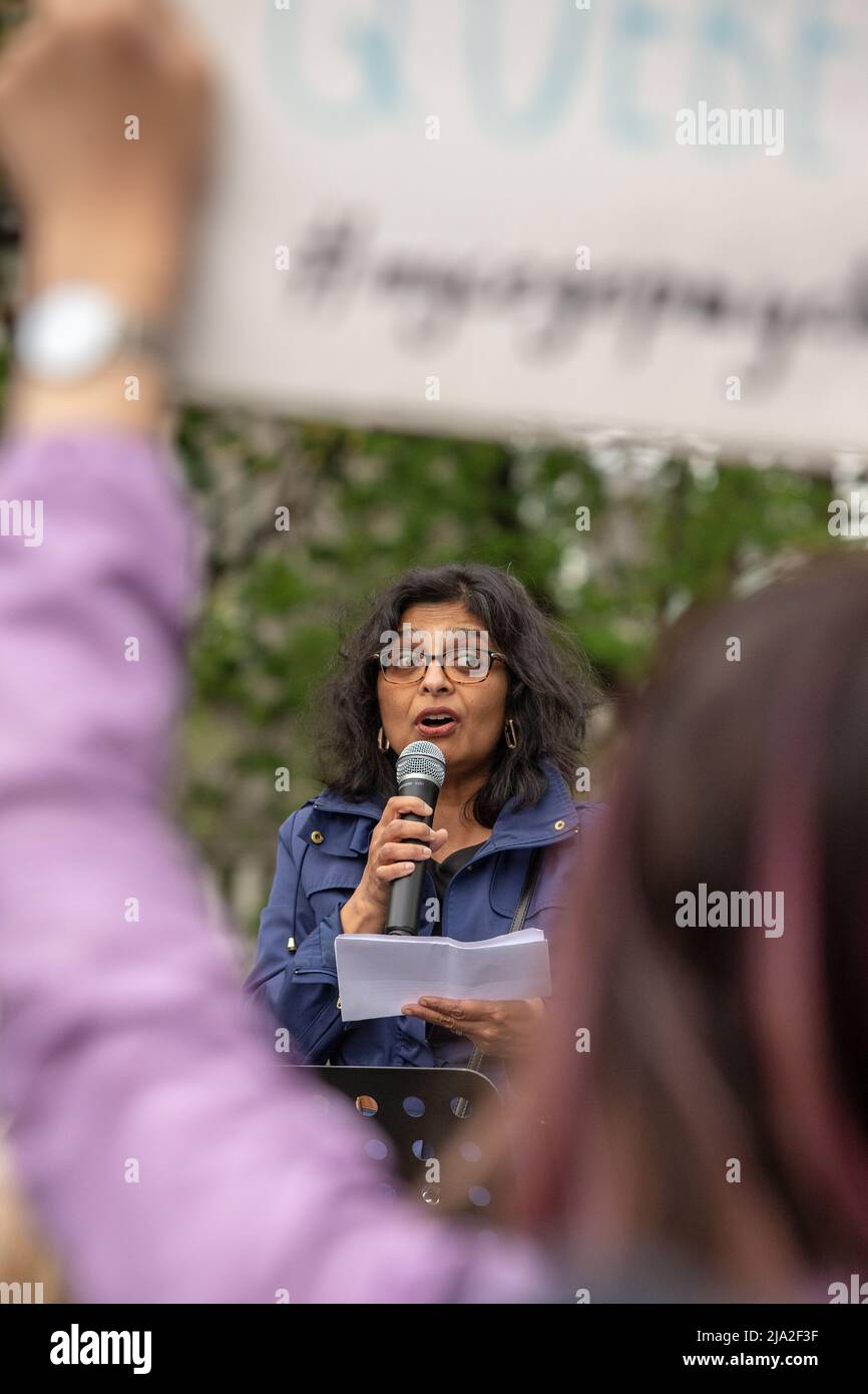 A group of elders sit with their signs against Bill-96 Stock Photo - Alamy
