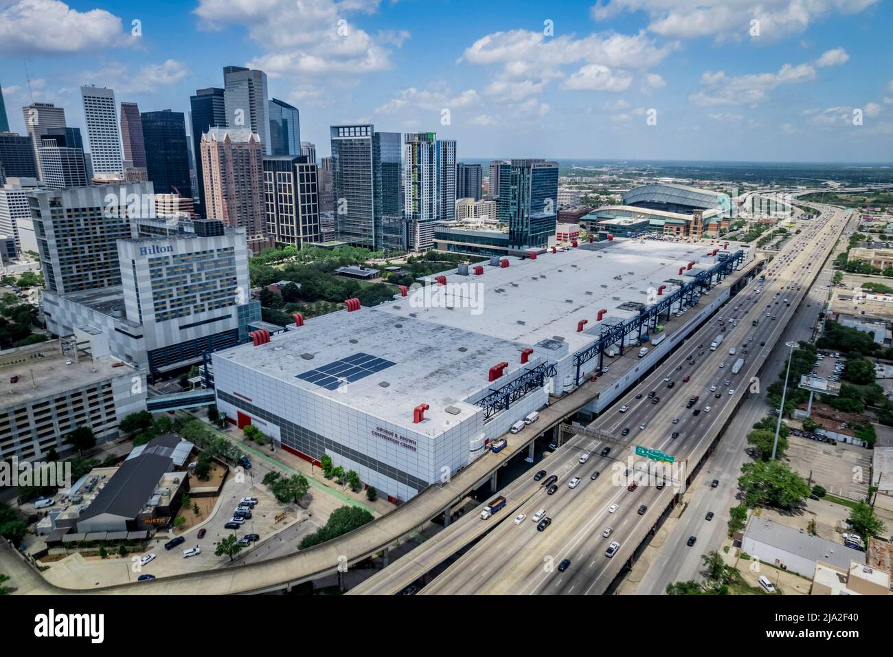 Houston, Texas, USA. 14th Sep, 2017. The George R. Brown Convention ...