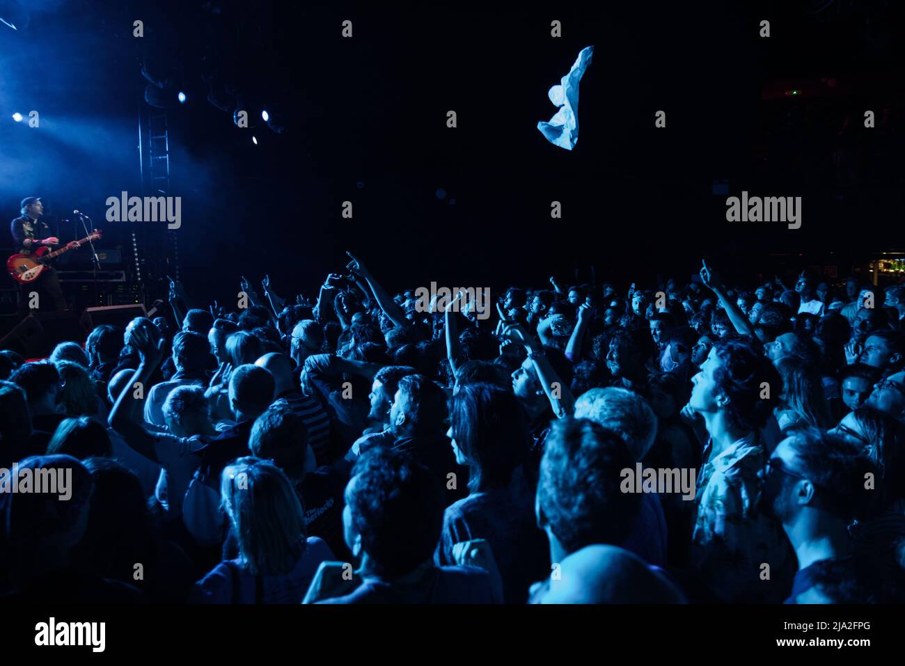 London, England, 26th May 2022, Carl Barât, Gary Powell, Anthony ...