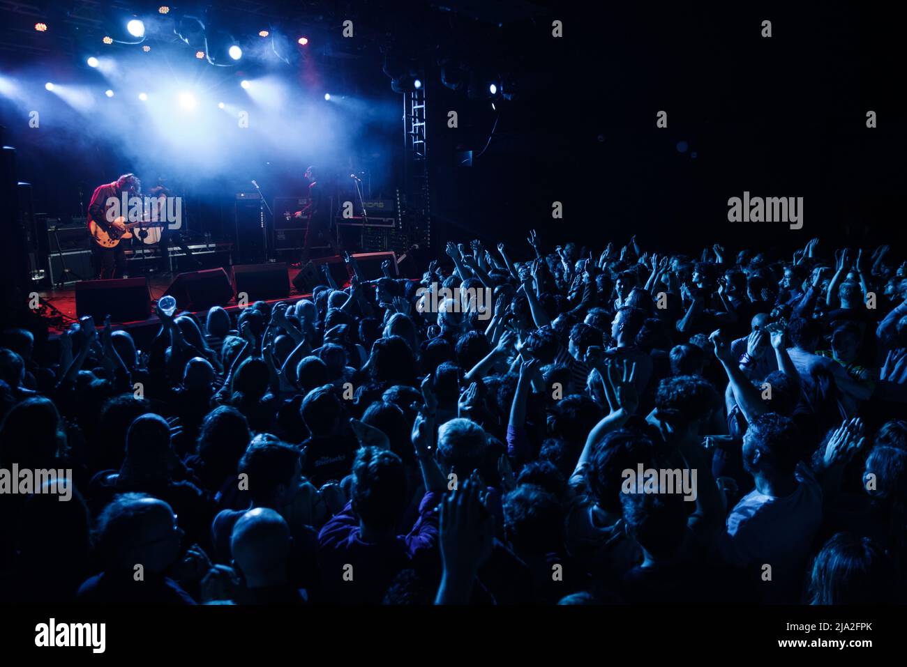 London, England, 26th May 2022, Carl Barât, Gary Powell, Anthony ...