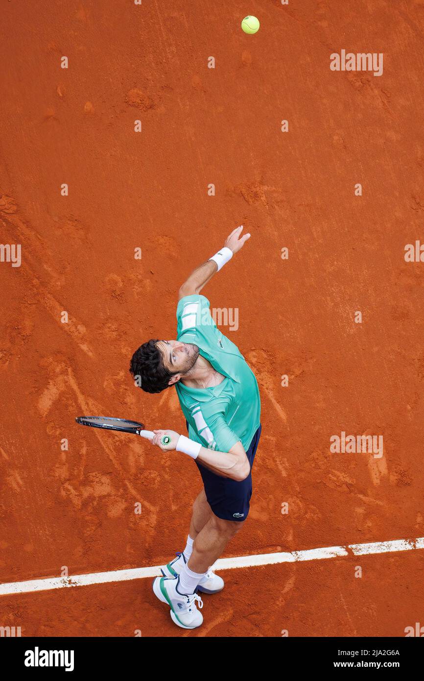 BARCELONA - APR 19: Pablo Andujar in action during the Barcelona Open ...