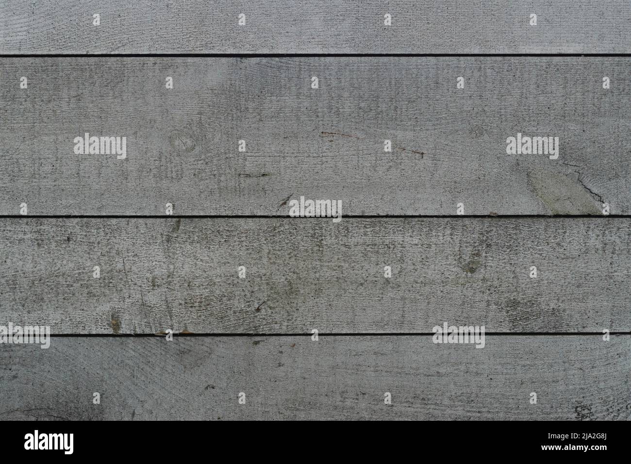 Texture of boards painted with gray paint. Weathered and rough surface ...