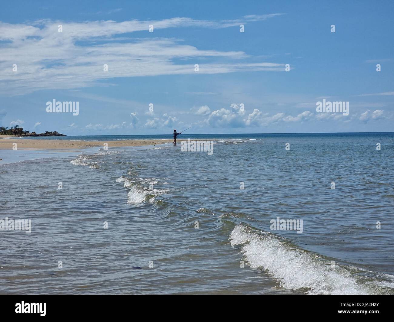 Oak Beach Port Douglas Australia Pacific Highway Looking North Stock ...