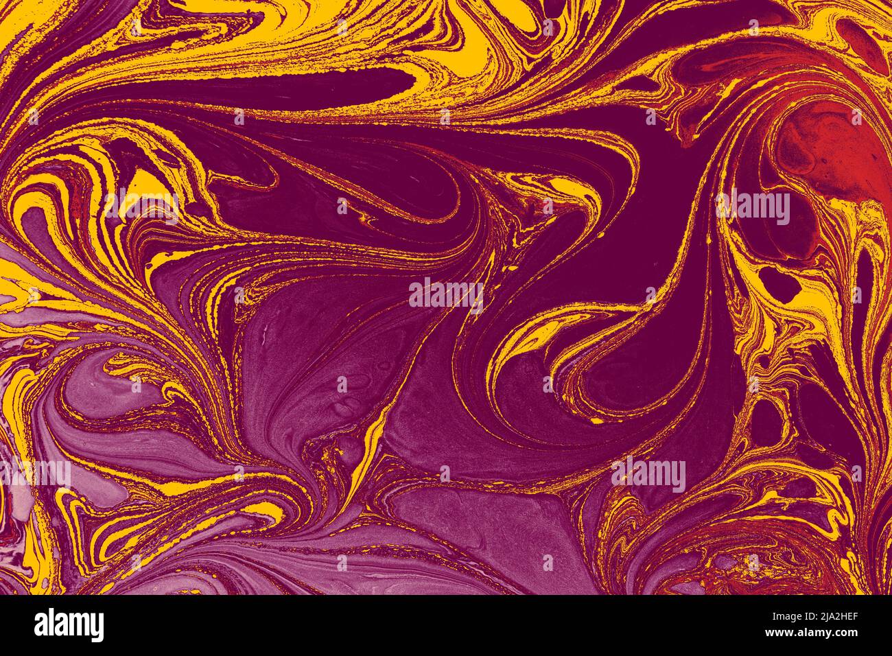 Ebru marbling handmade art, traditional Ebru technique. abstract ...