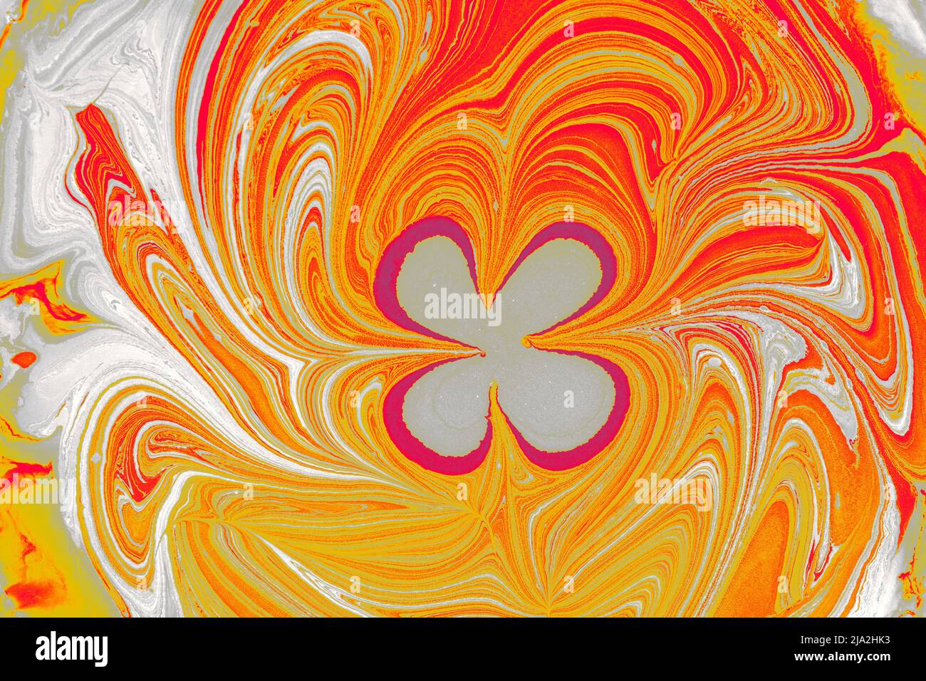 Abstract ebru cover art. Floral Ebru marbling texture background design ...