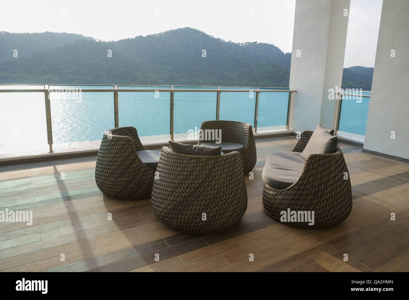 Rest chair for gathering at facility outdoor Stock Photo - Alamy