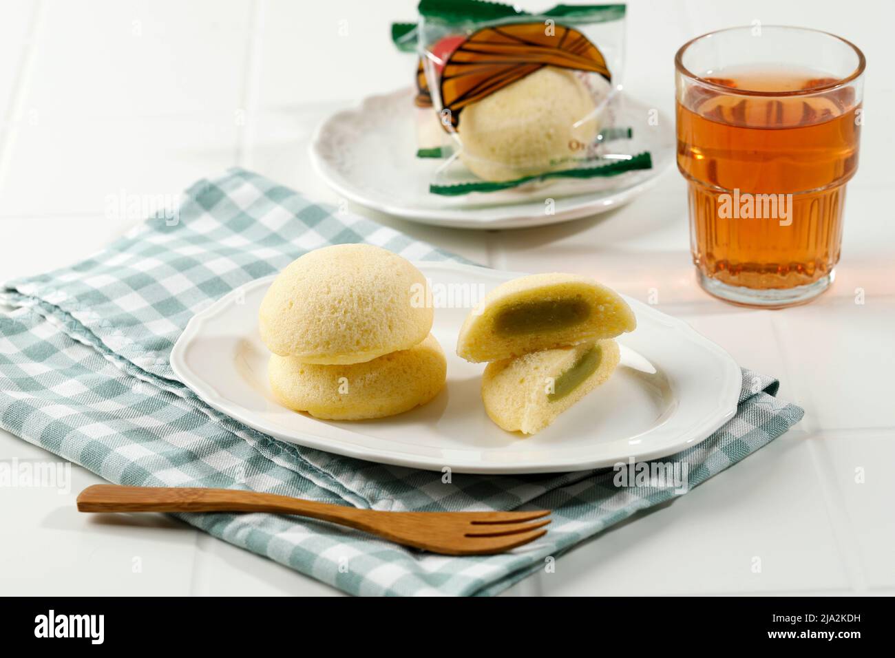 Bakpia Kukus Jogja or Bakpia Tugu, Steamed Mini Round Cake with Mung ...