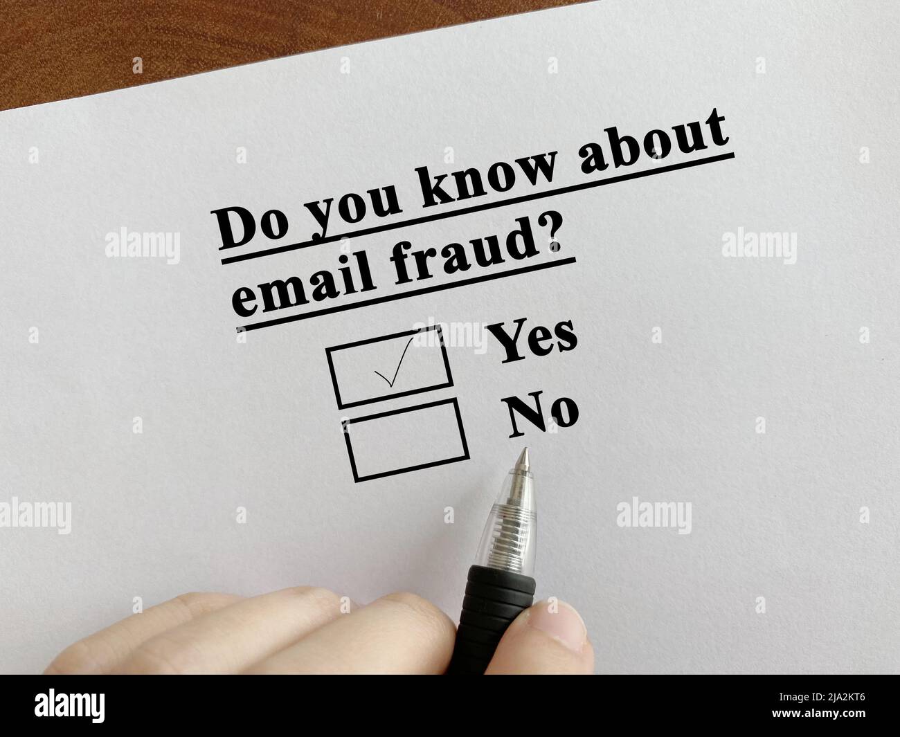 One person is answering question about scam and fraud. He knows about ...