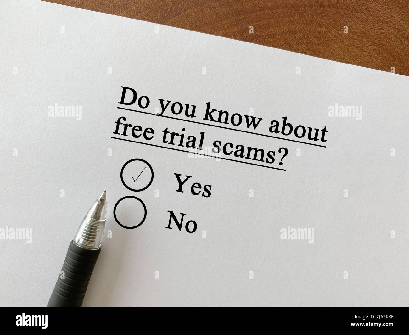 Free trial finance hi-res stock photography and images - Alamy