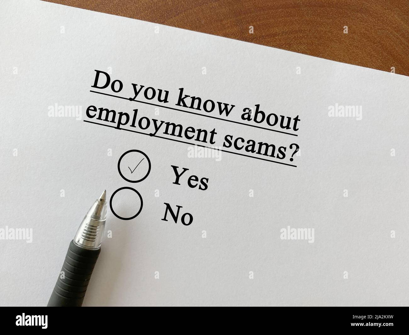 Employment scams hi-res stock photography and images - Alamy