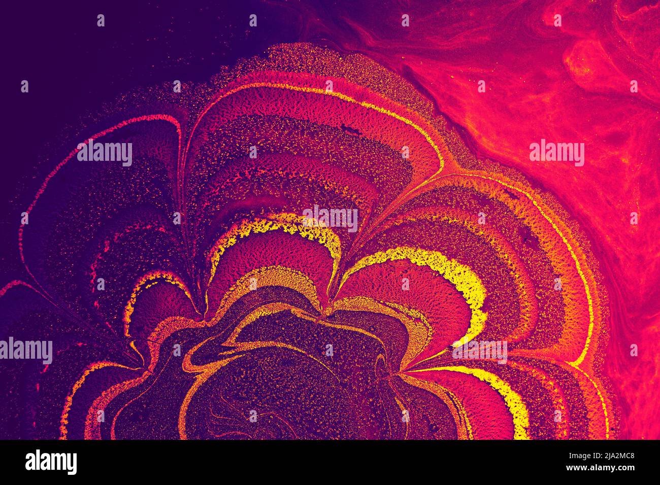 Abstract ebru cover art. Floral Ebru marbling texture background design ...
