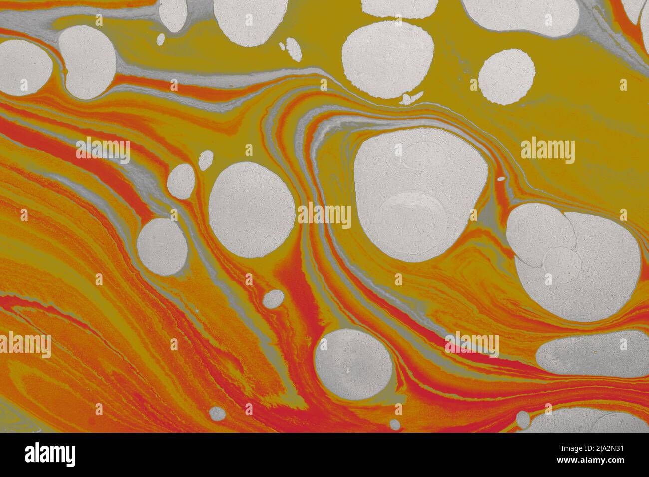 Ebru marbling handmade art, traditional Ebru technique. abstract ...