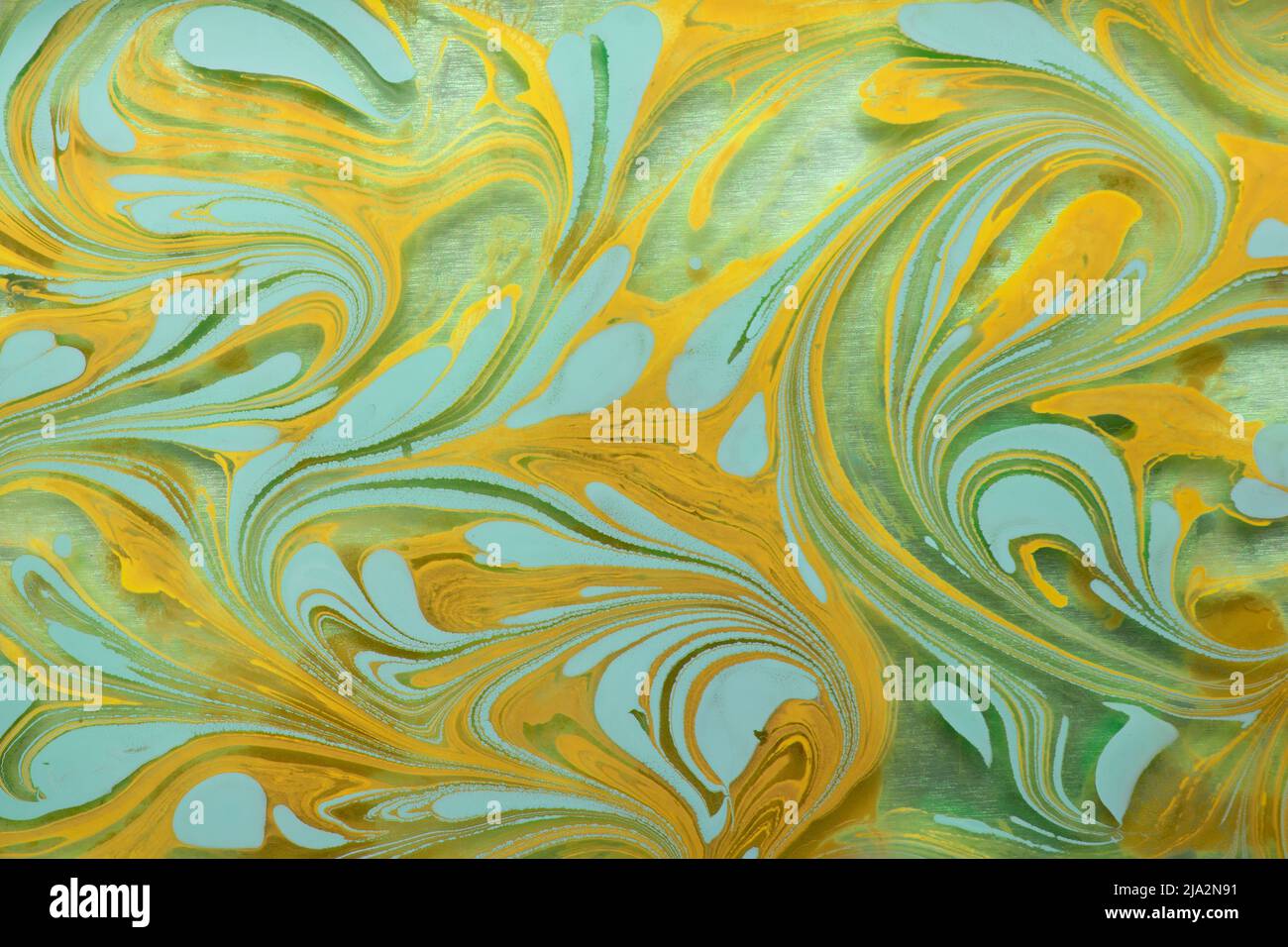 Ebru marbling handmade art, traditional Ebru technique. abstract ...