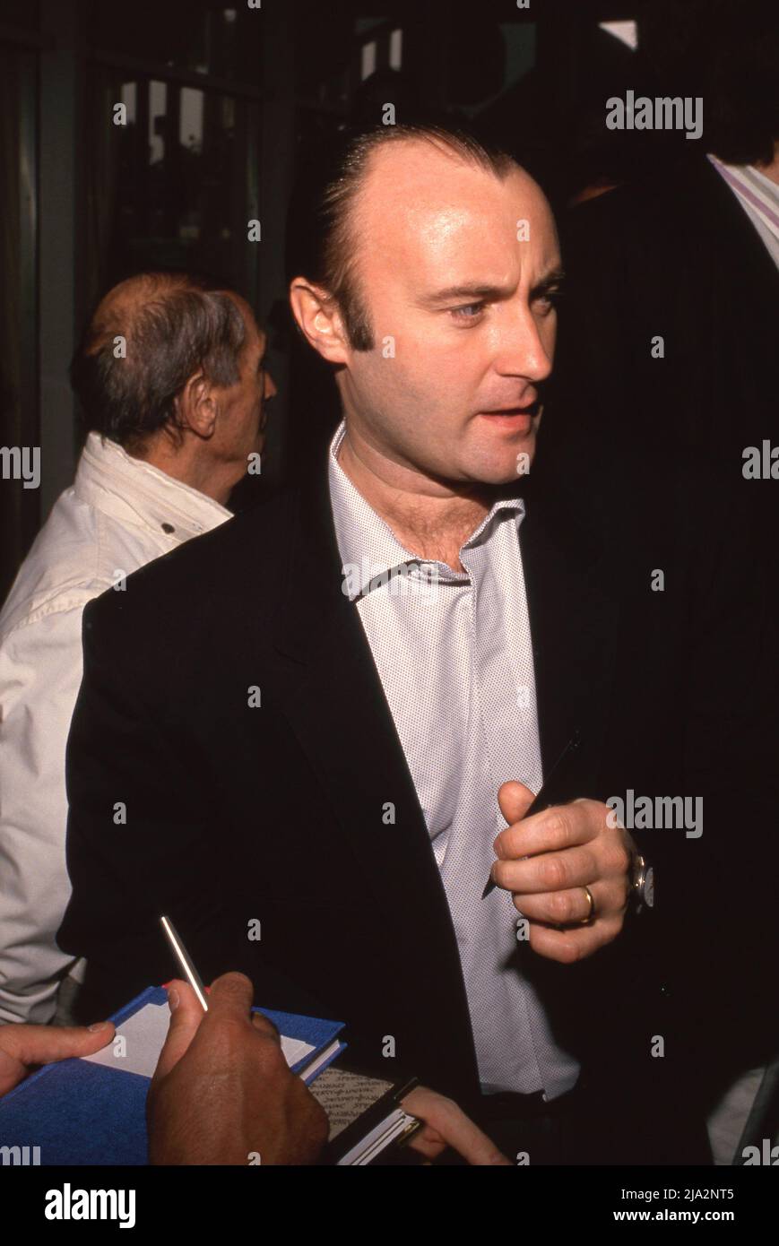 Phil Colins January 1989 Credit: Ralph Dominguez/MediaPunch Stock Photo ...
