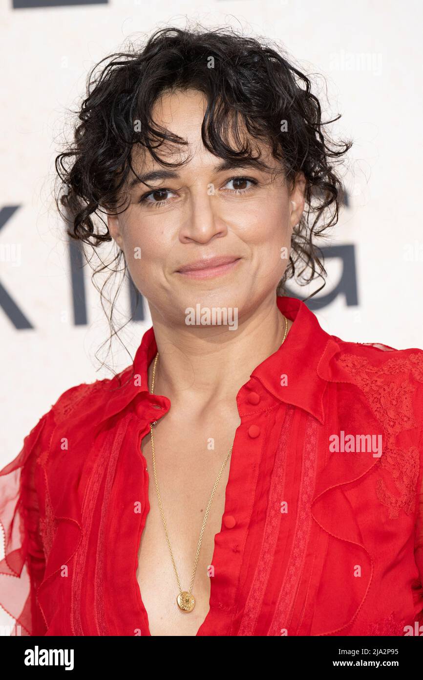 Michelle Rodriguez attends the amfAR Cannes Gala 2022 at Hotel du Cap ...