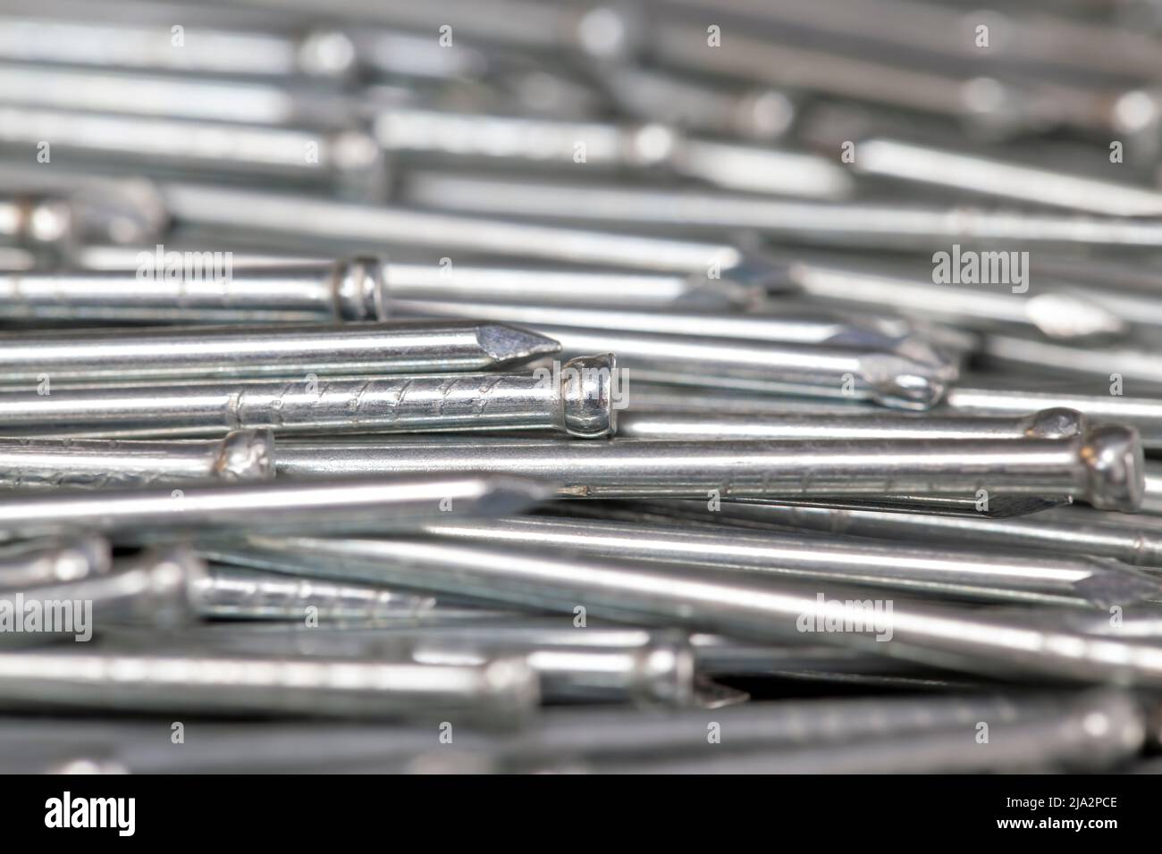metal nails for repair and installation work, metal nails coated with ...