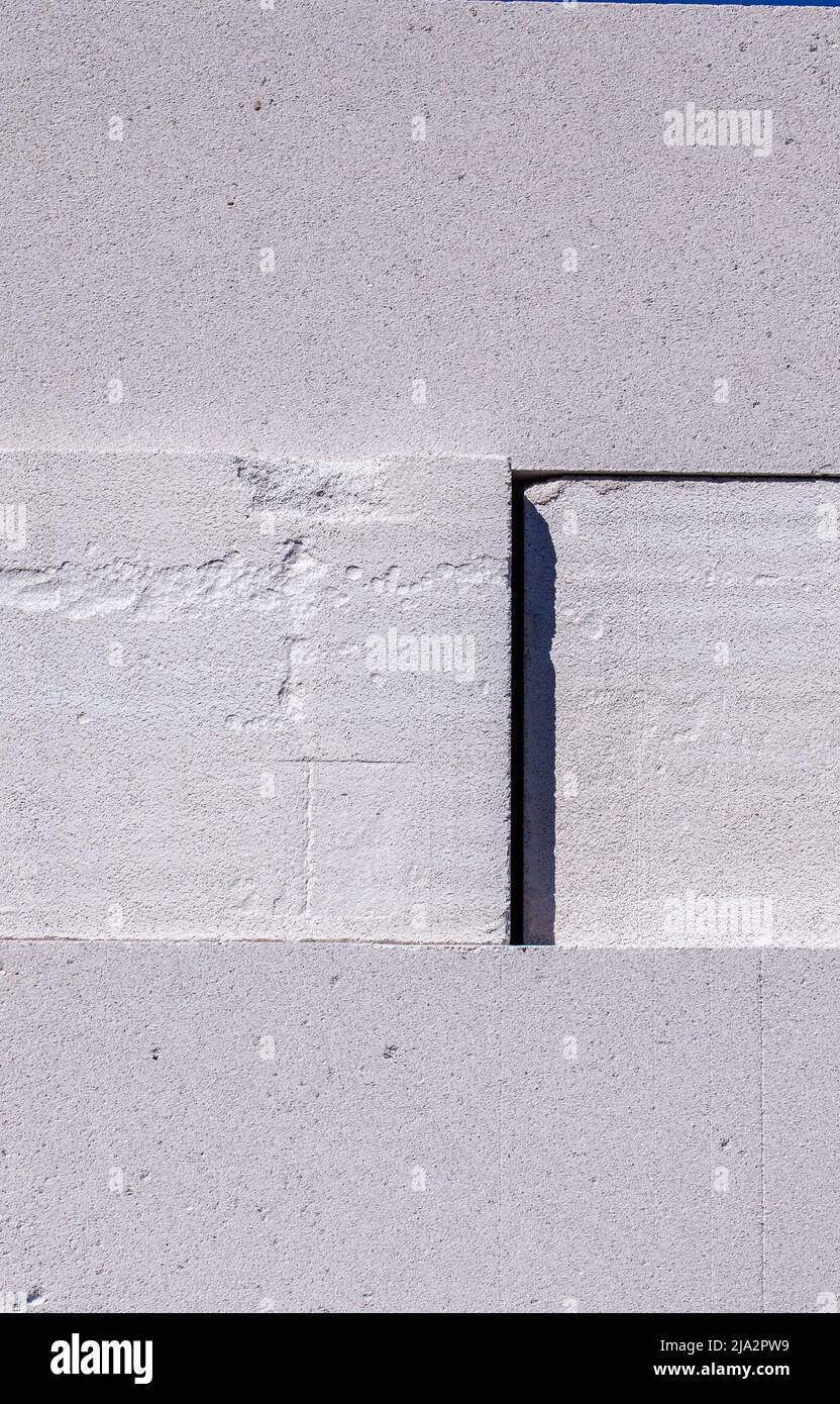 large-sized silicate blocks for the construction of buildings and other ...