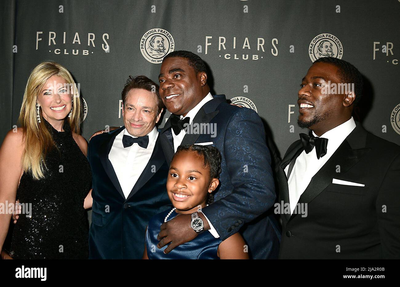daughter Maven Morgan, Chris Kattan, Maria Libri-Sigle and Tracy Morgan ...