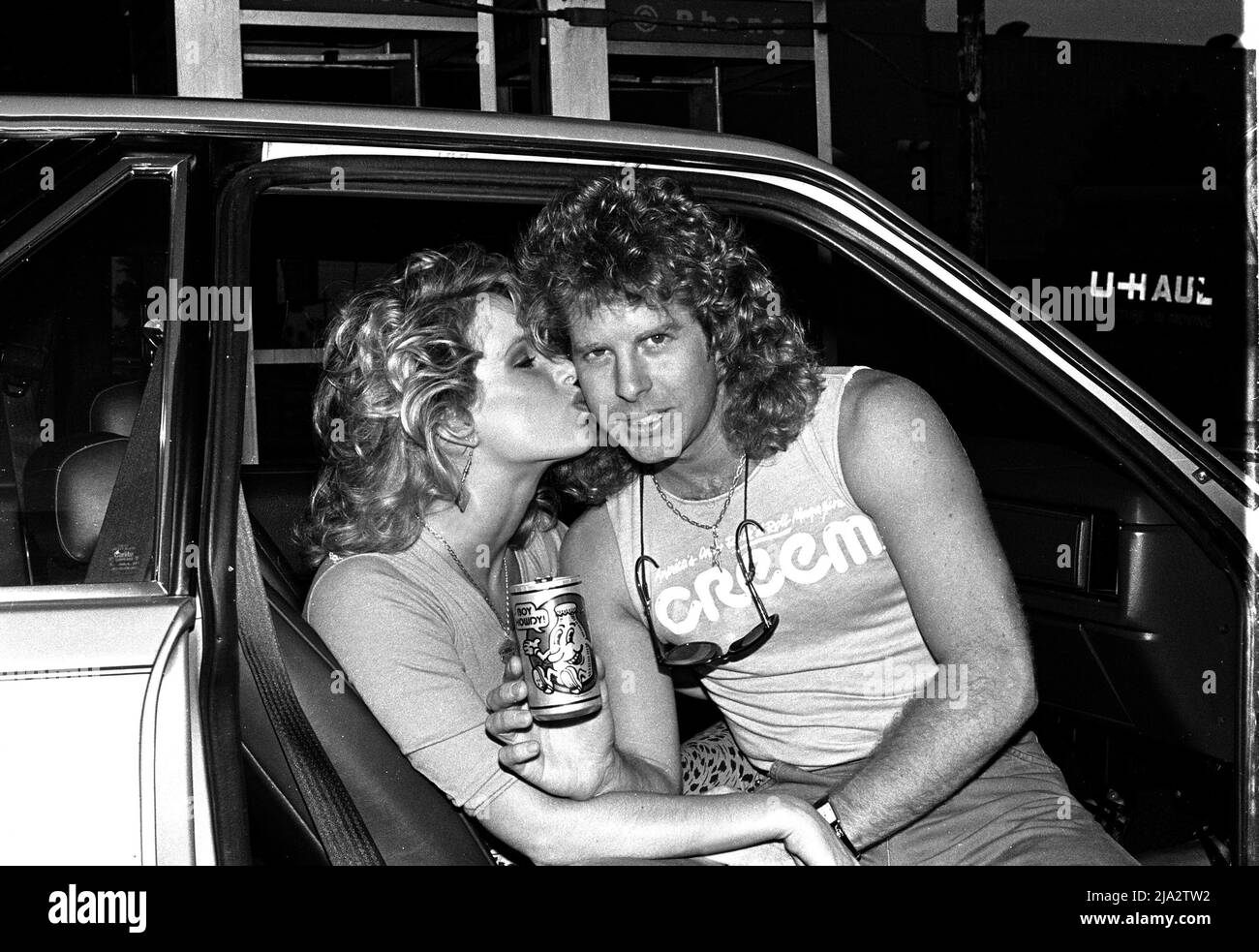 Brad Gillis at the Hollywood Palladium, circa 1982 Credit: Ron Wolfson ...