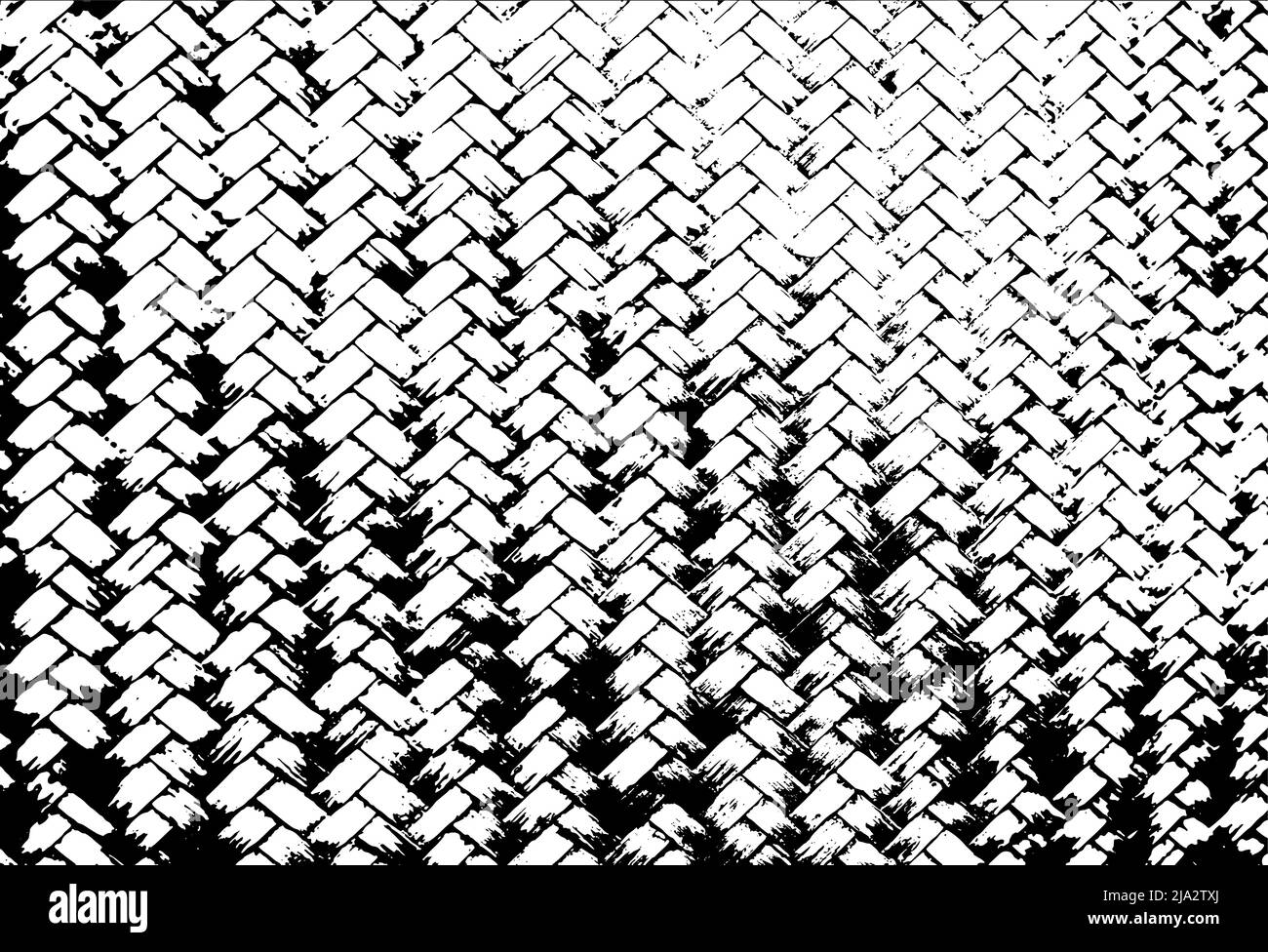 Wicker background. Grunge braided texture Stock Vector Image & Art - Alamy