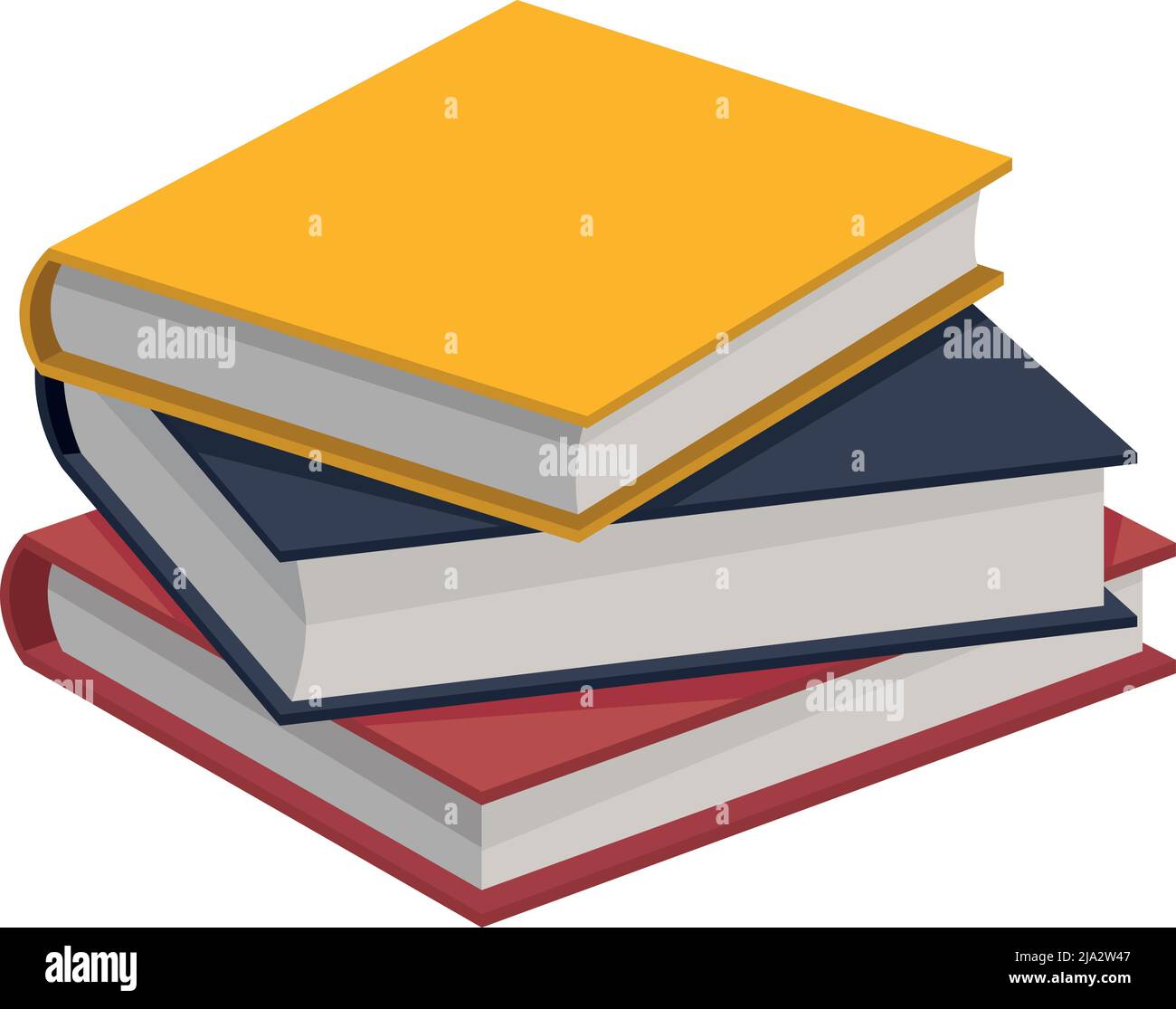 pile text books Stock Vector Image & Art - Alamy