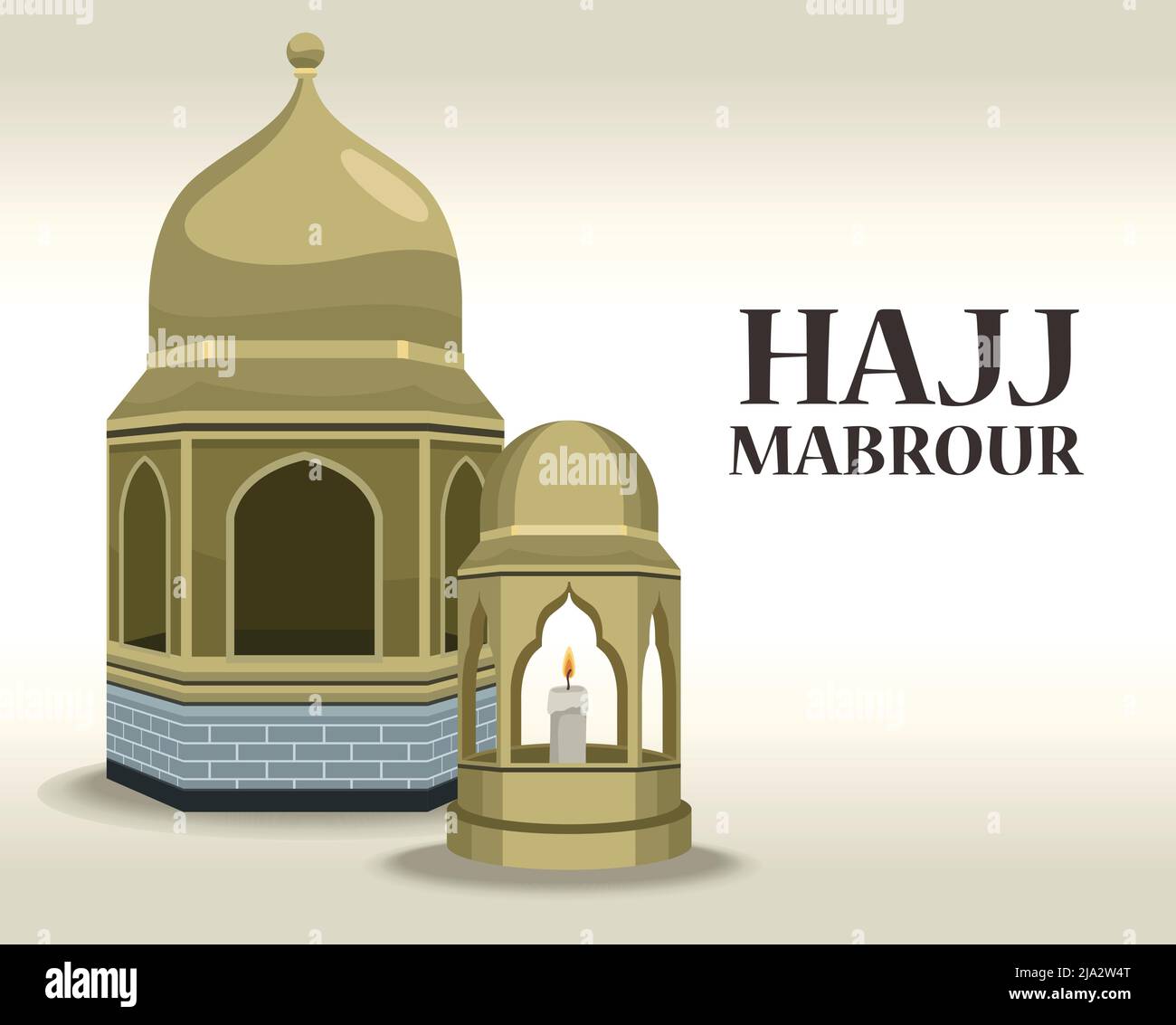 hajj mabrour lettering Stock Vector Image & Art - Alamy