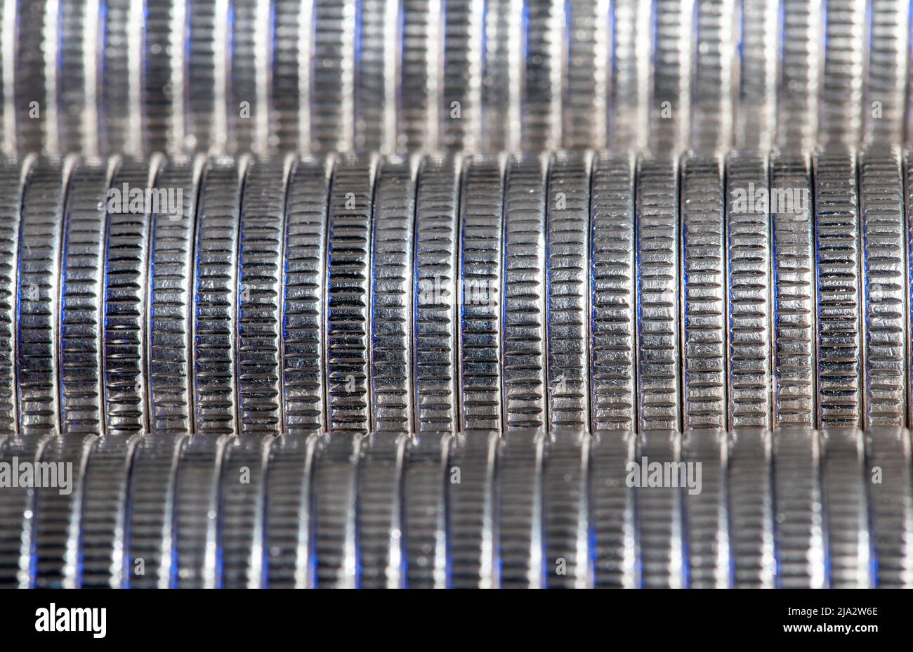 a large number of metal coins are used in eastern Europe, a lot of ...