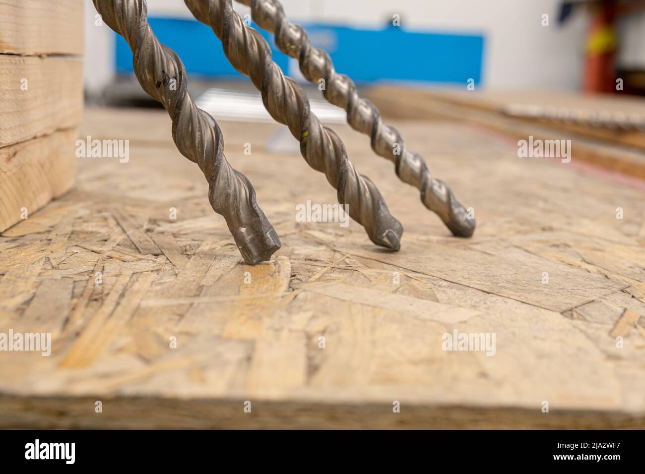 Drill Bits in factory manufacturing workshop Stock Photo - Alamy