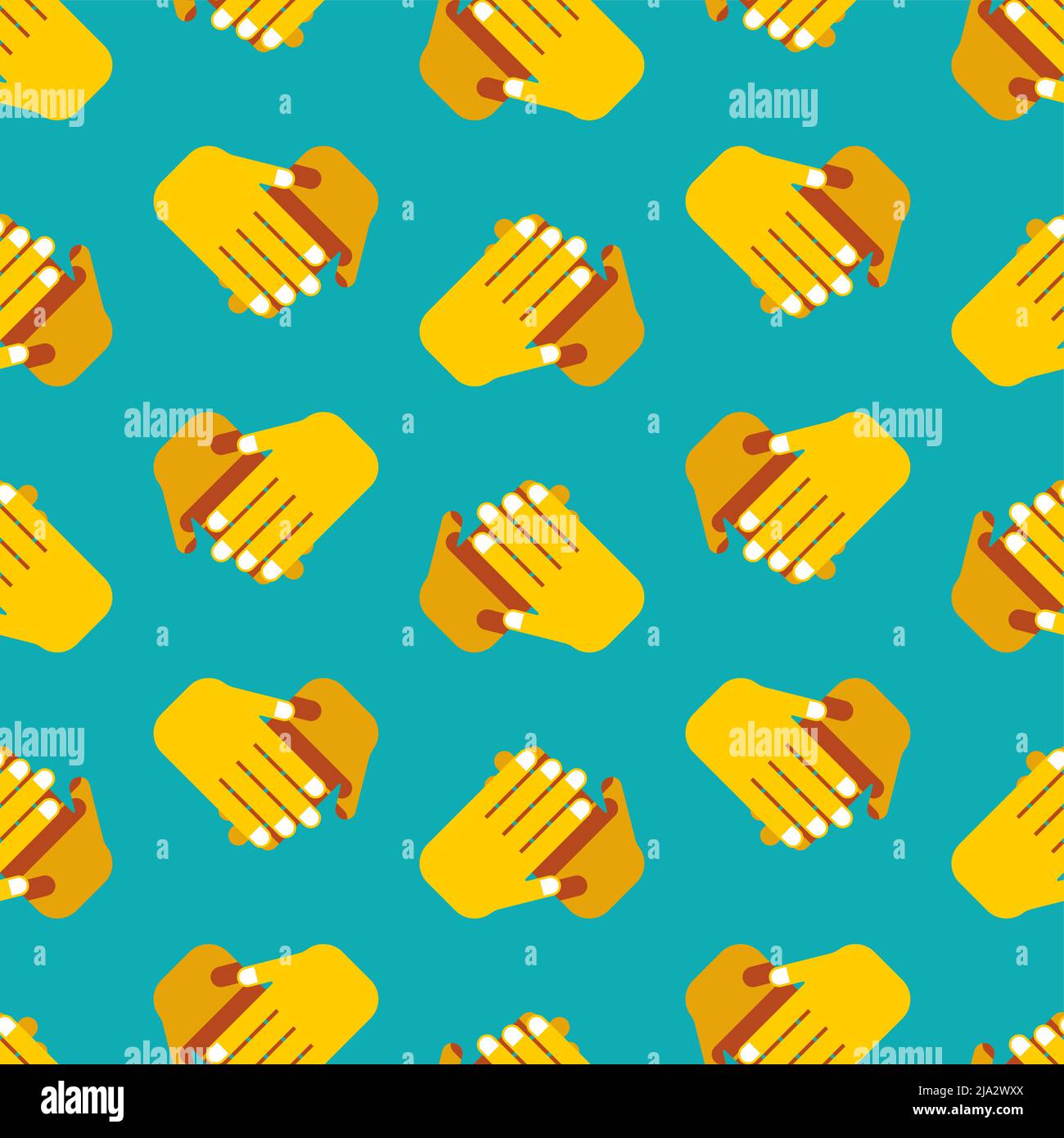 Clap your hands pattern seamless. Clap background. applause texture ...