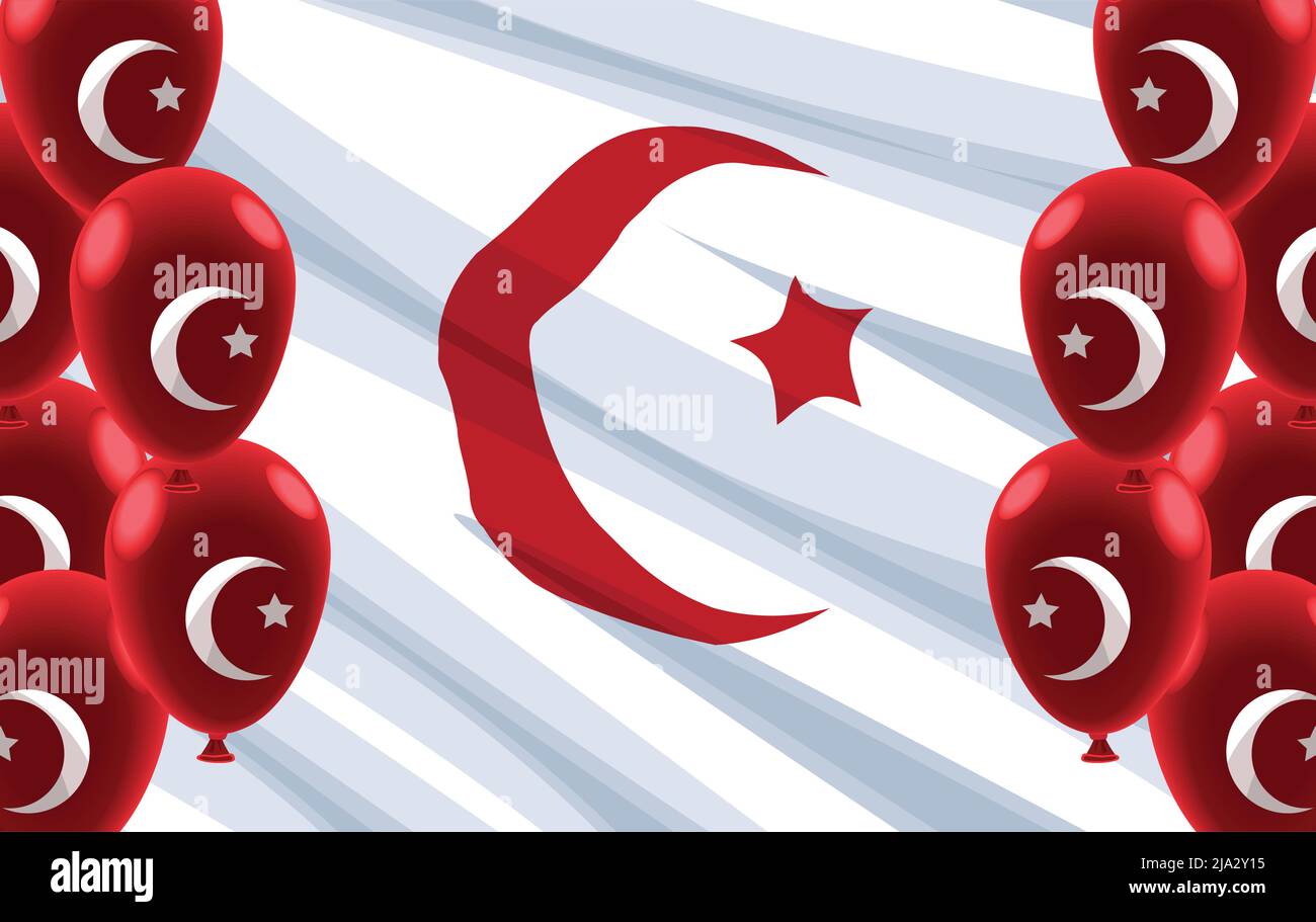 turkey white flag Stock Vector Image & Art - Alamy