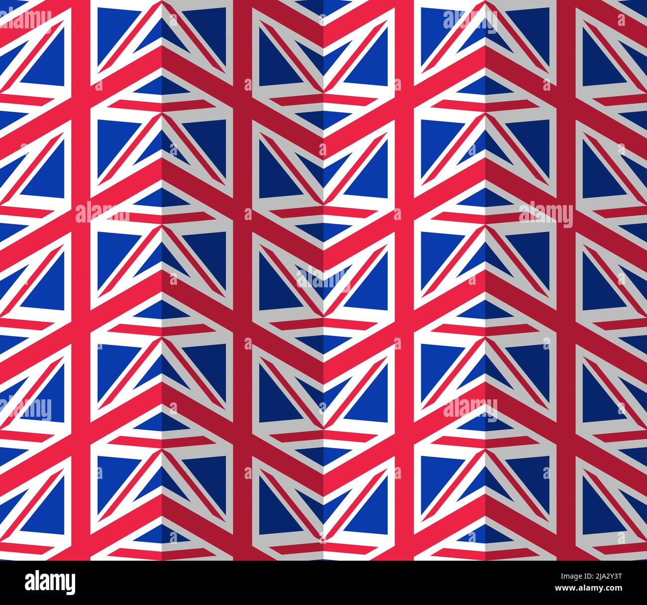 UK flag pattern seamless. Great Britain flag background. United Kingdom ...