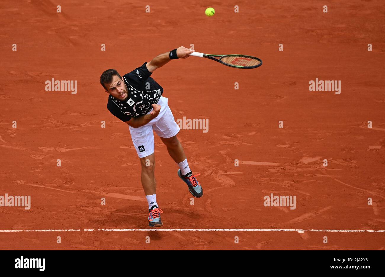 Paris, France. May 26, 2022, Hugo Gaston during French Open Tennis ...