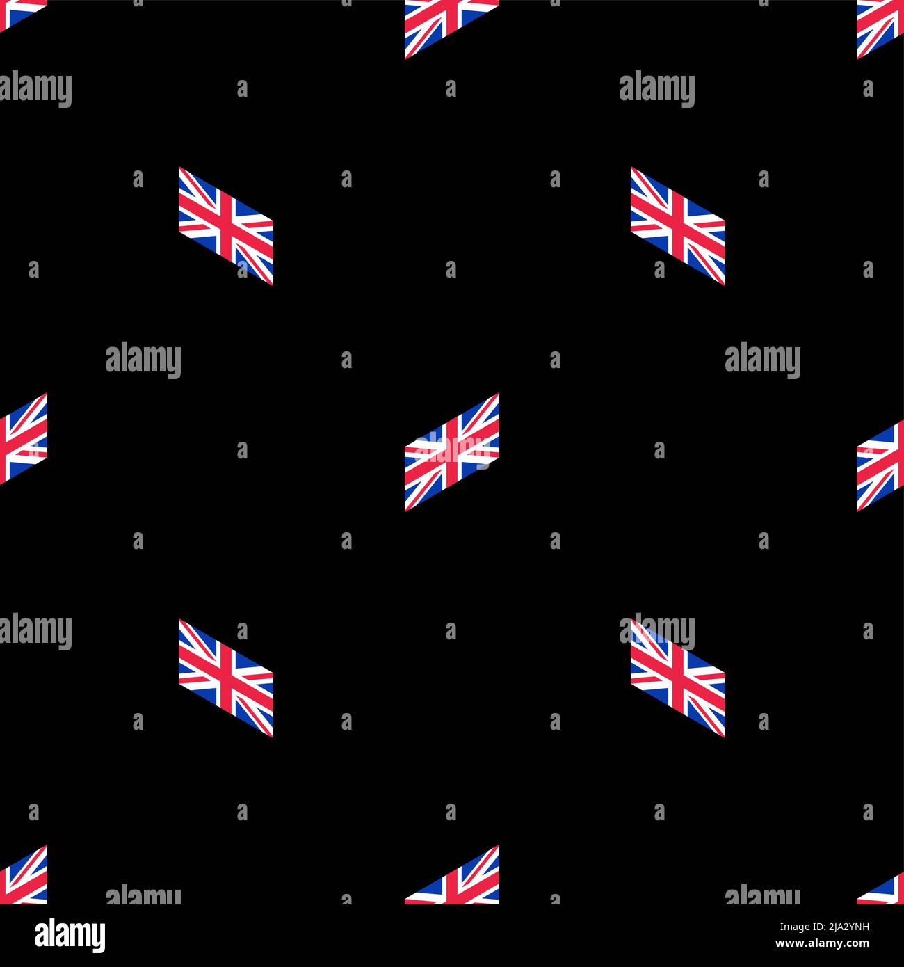 UK flag pattern seamless. Great Britain flag background. United Kingdom ...