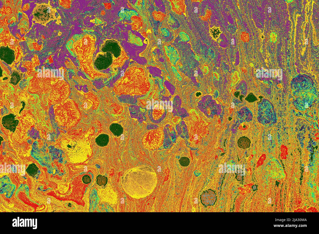 Ebru marbling handmade art, traditional Ebru technique. abstract ...