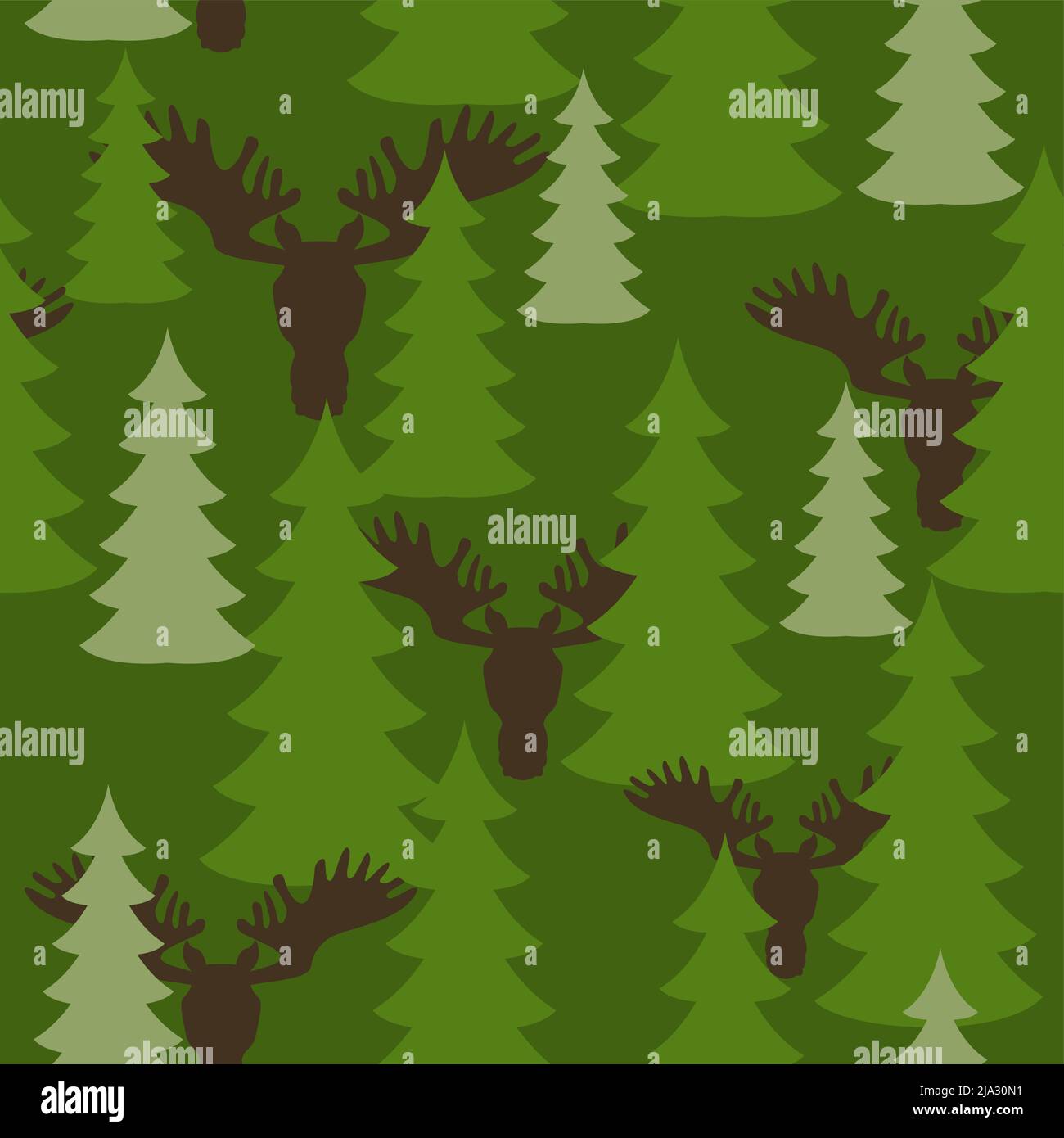 Elk military pattern seamless. Deer army background. hunting protective ...