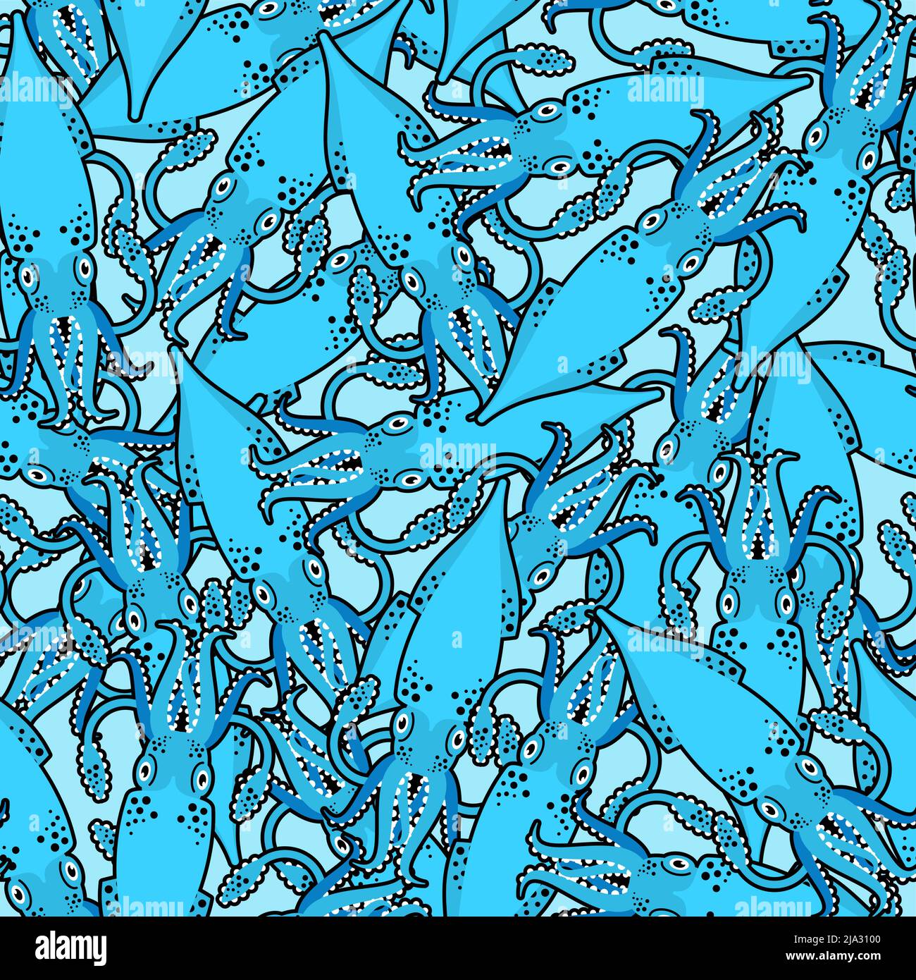 Tentacle pattern Stock Vector Images - Alamy