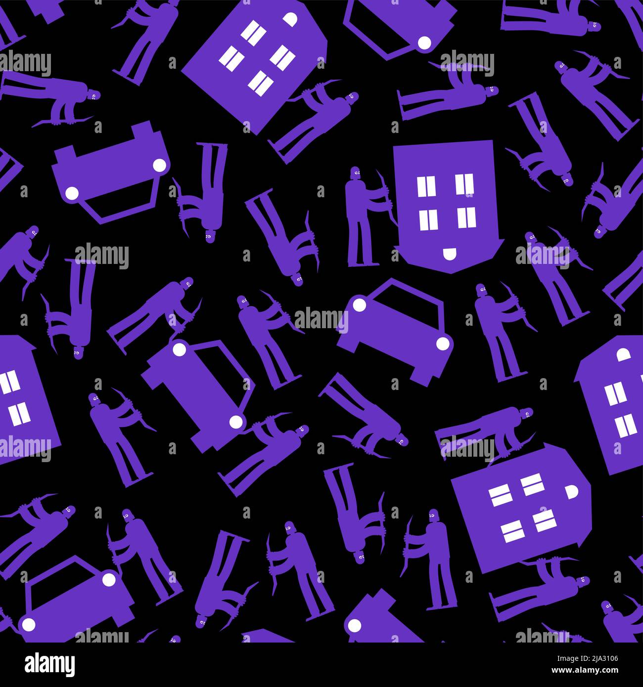 Robbery car Stock Vector Images - Alamy