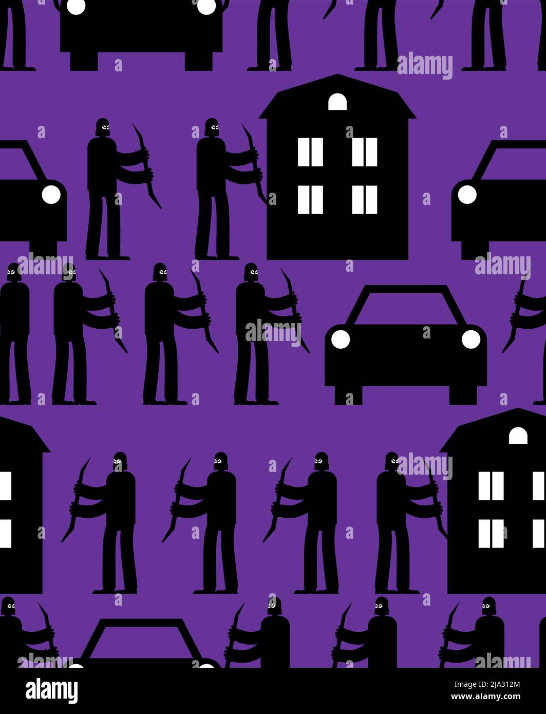 Crime steal rob criminal theft Stock Vector Images - Alamy