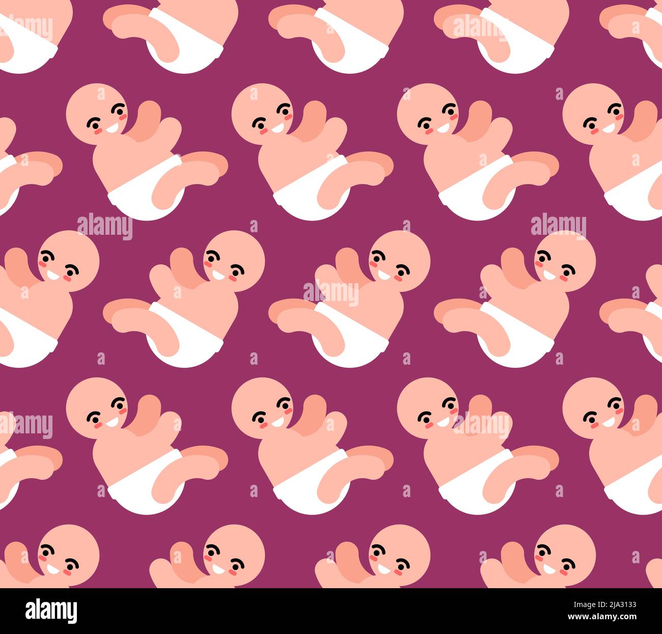 Little baby pattern seamless. little kid background. small children ...