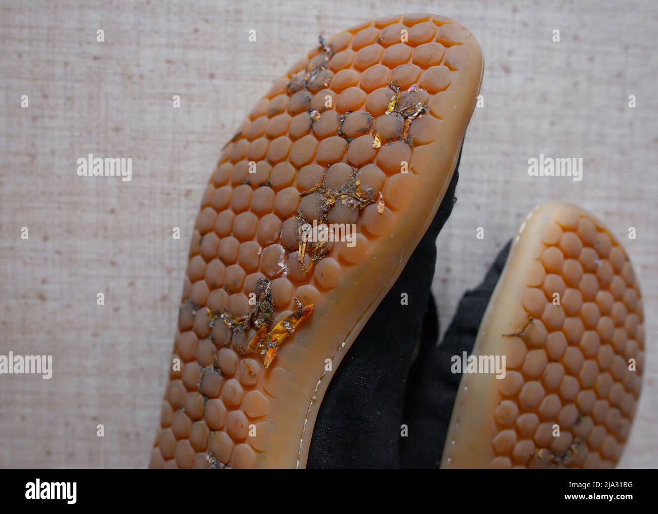 Unclean footwear hi-res stock photography and images - Alamy