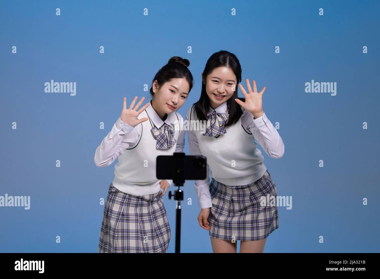 mz generation Asian Korean female hipster influencer, creator concept ...